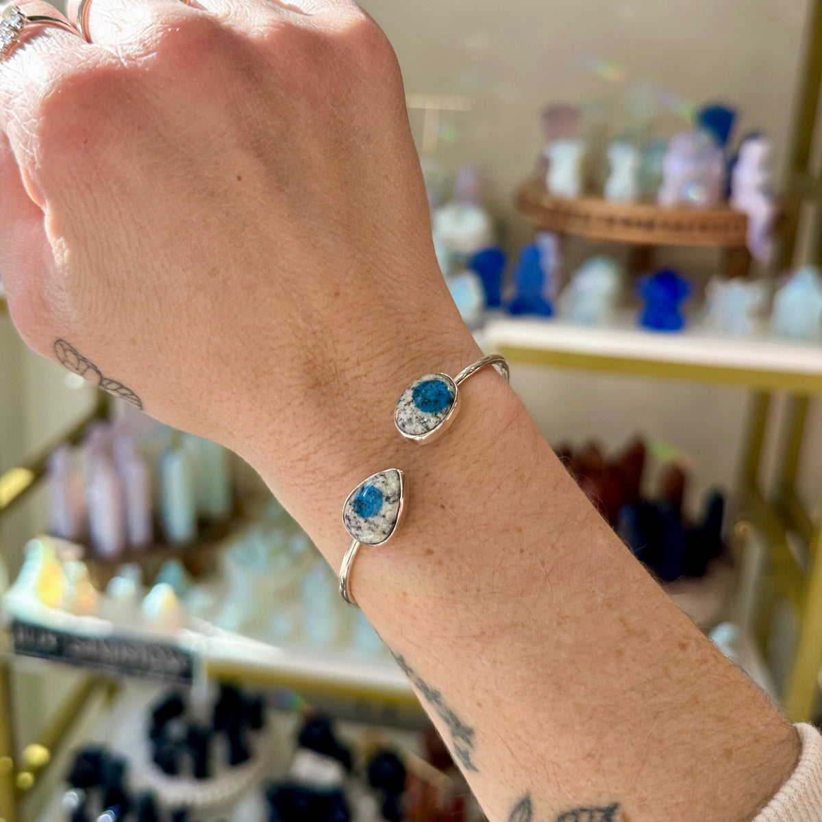 Sterling Silver K2 Bangle | ASCEND