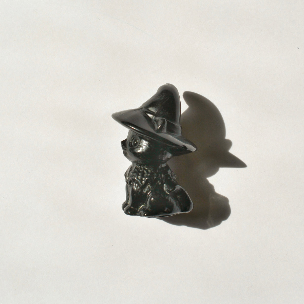 Obsidian Cat with Witch Hat | ASCEND