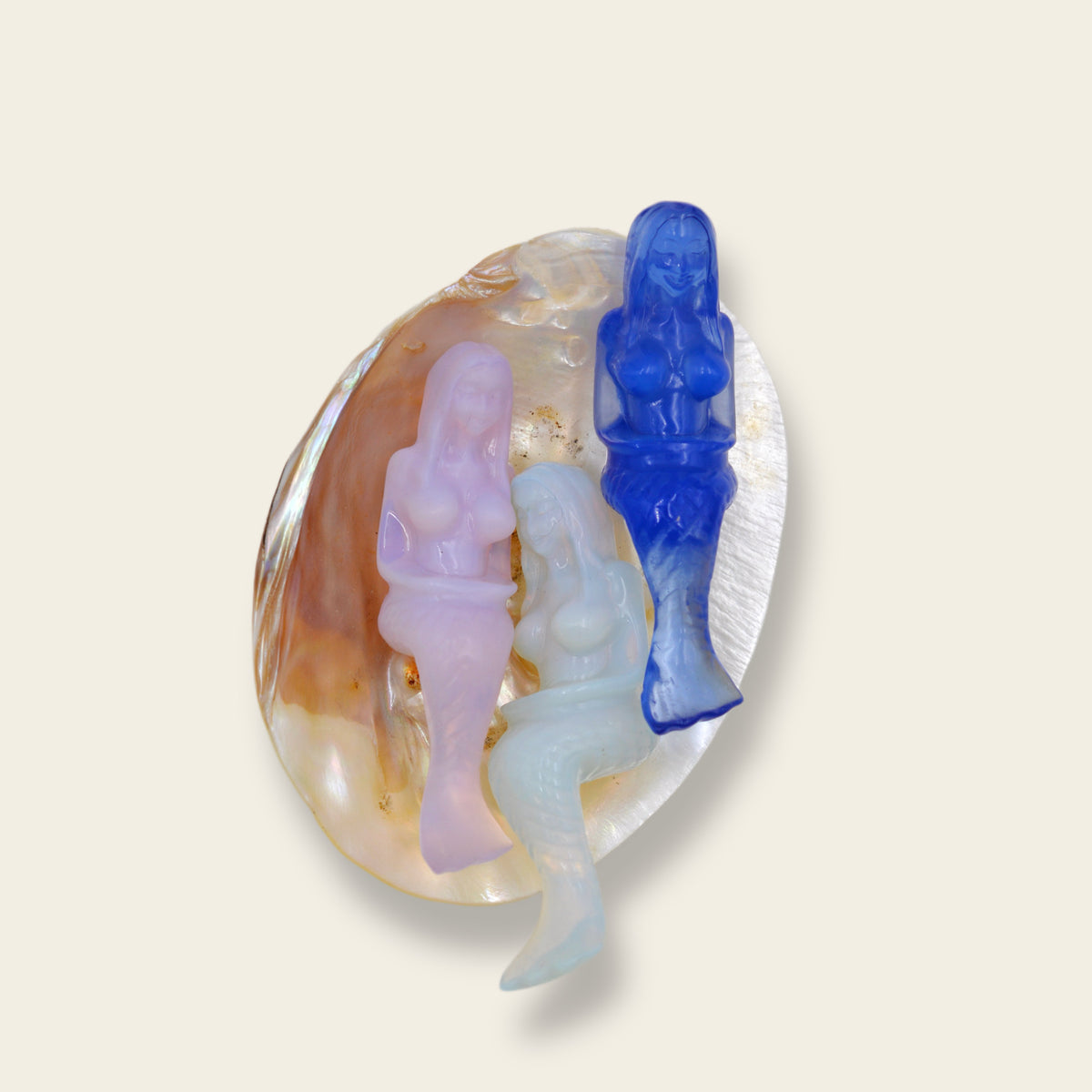 Perching Crystal Mermaid | ASCEND