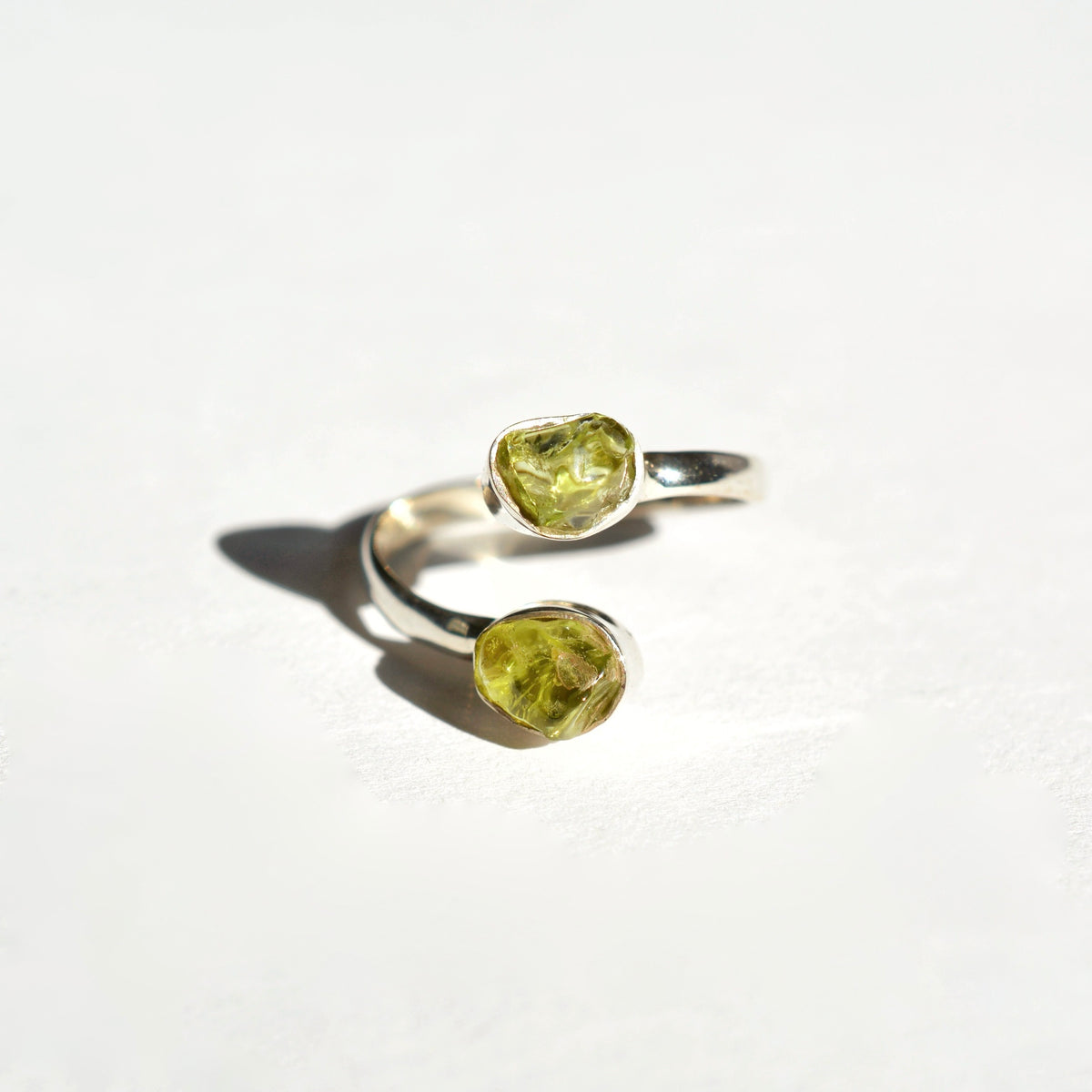 Peridot Bypass Ring | ASCEND