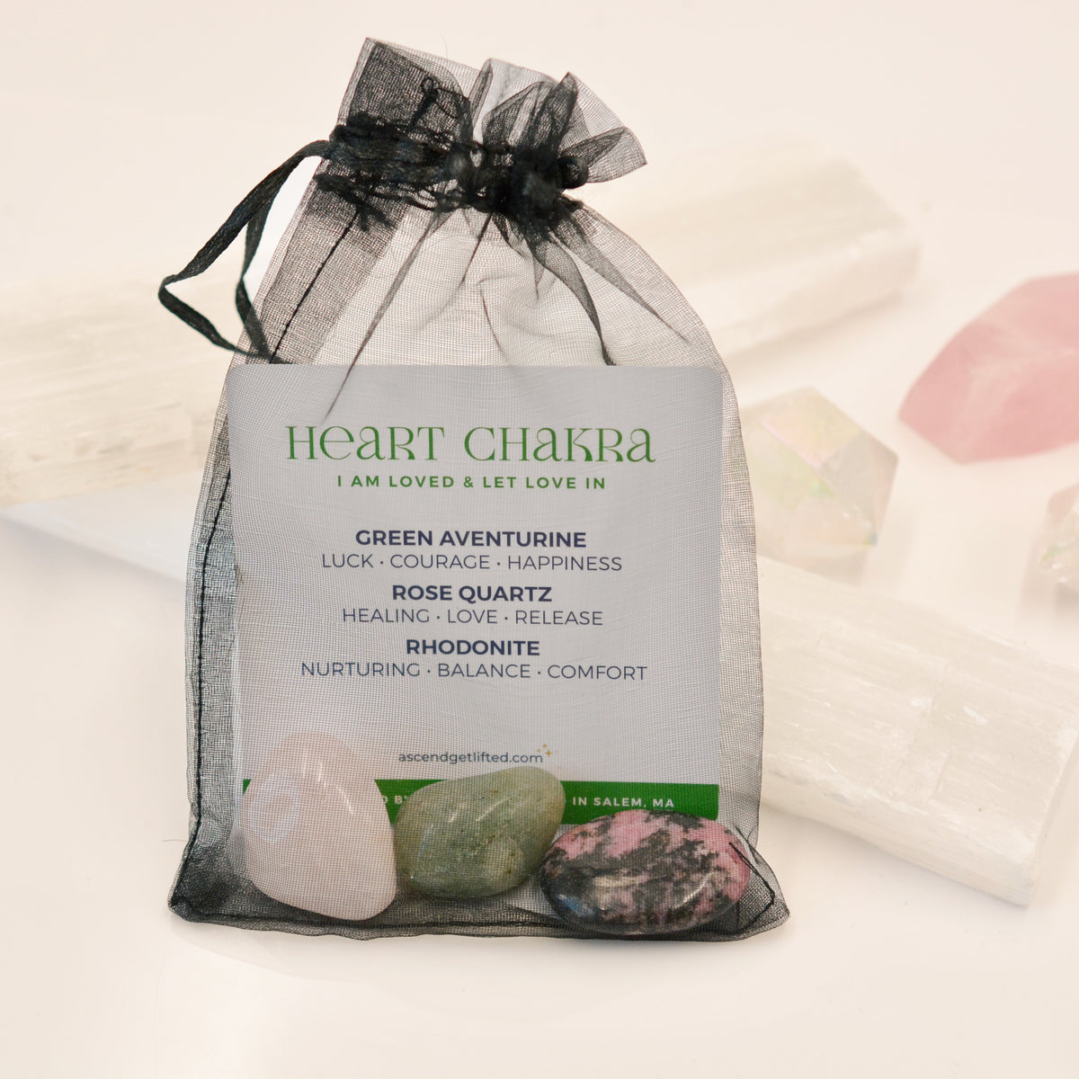 Heart Chakra Crystal Set | ASCEND