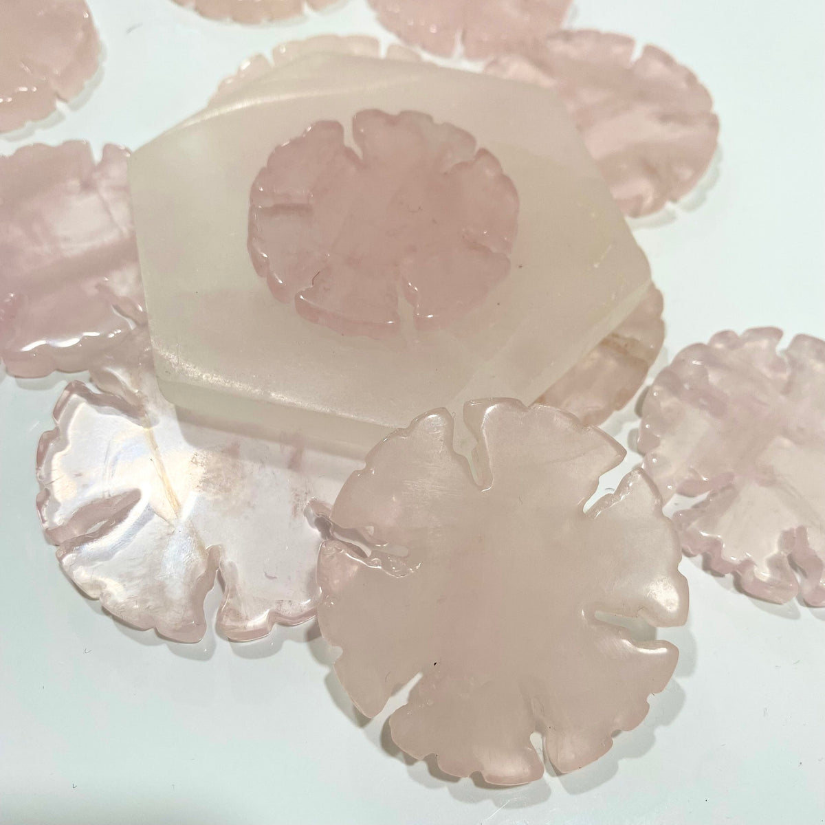 Rose Quartz Snowflake | ASCEND