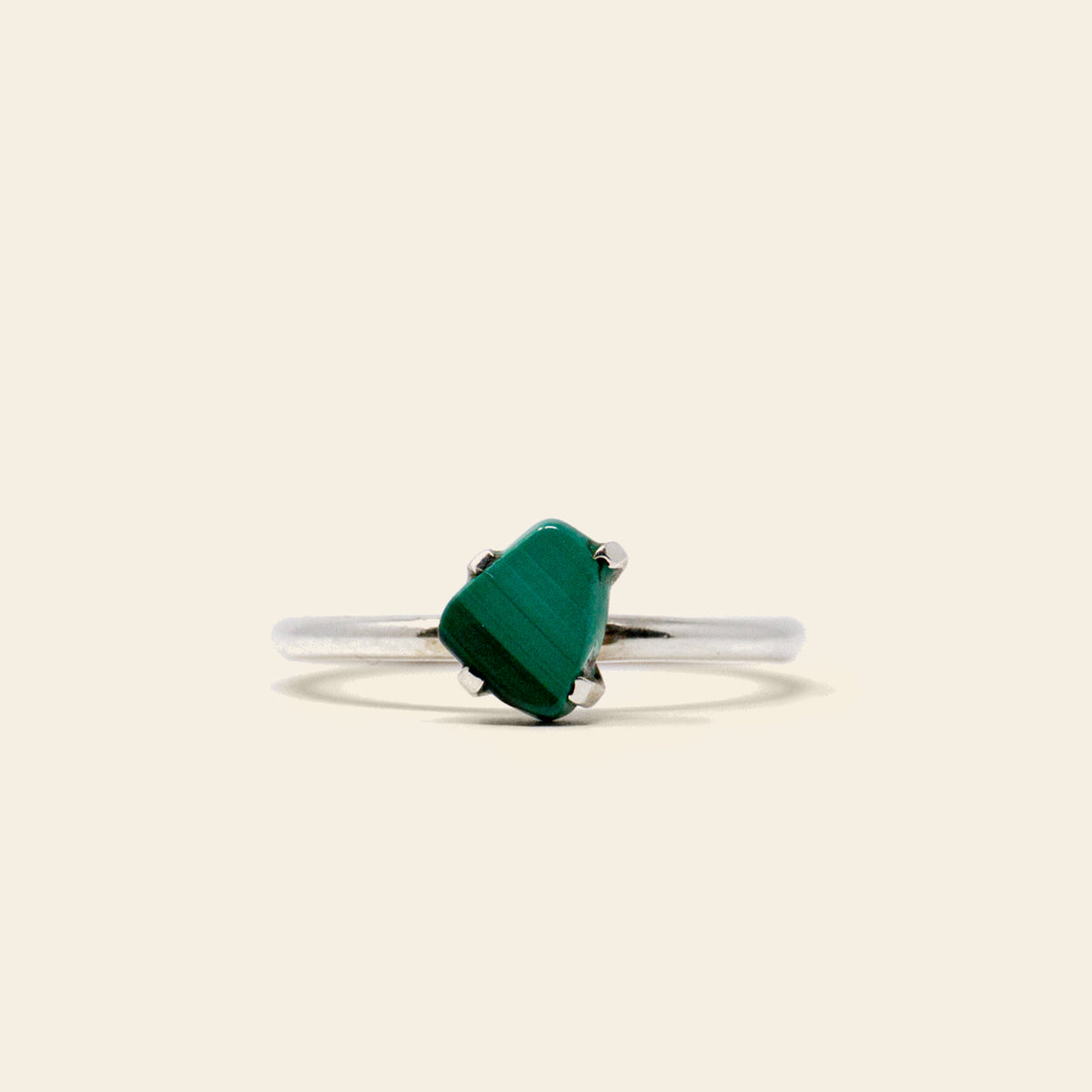 Rough Cut Malachite Ring | Ascend Crystals Salem