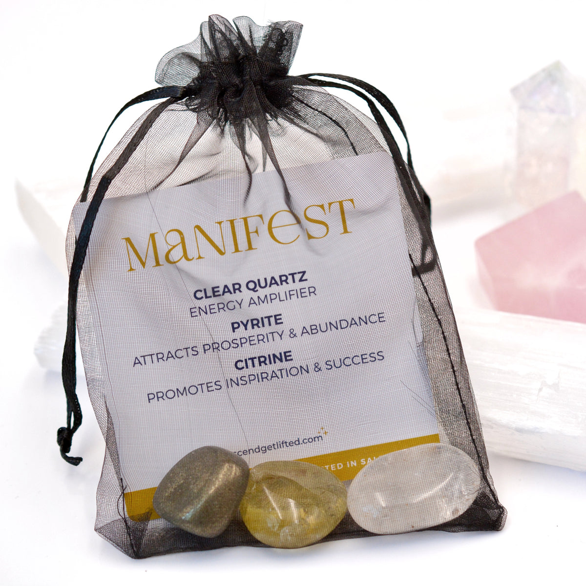 Intention Crystals Set - Manifest | Ascend Crystals Salem