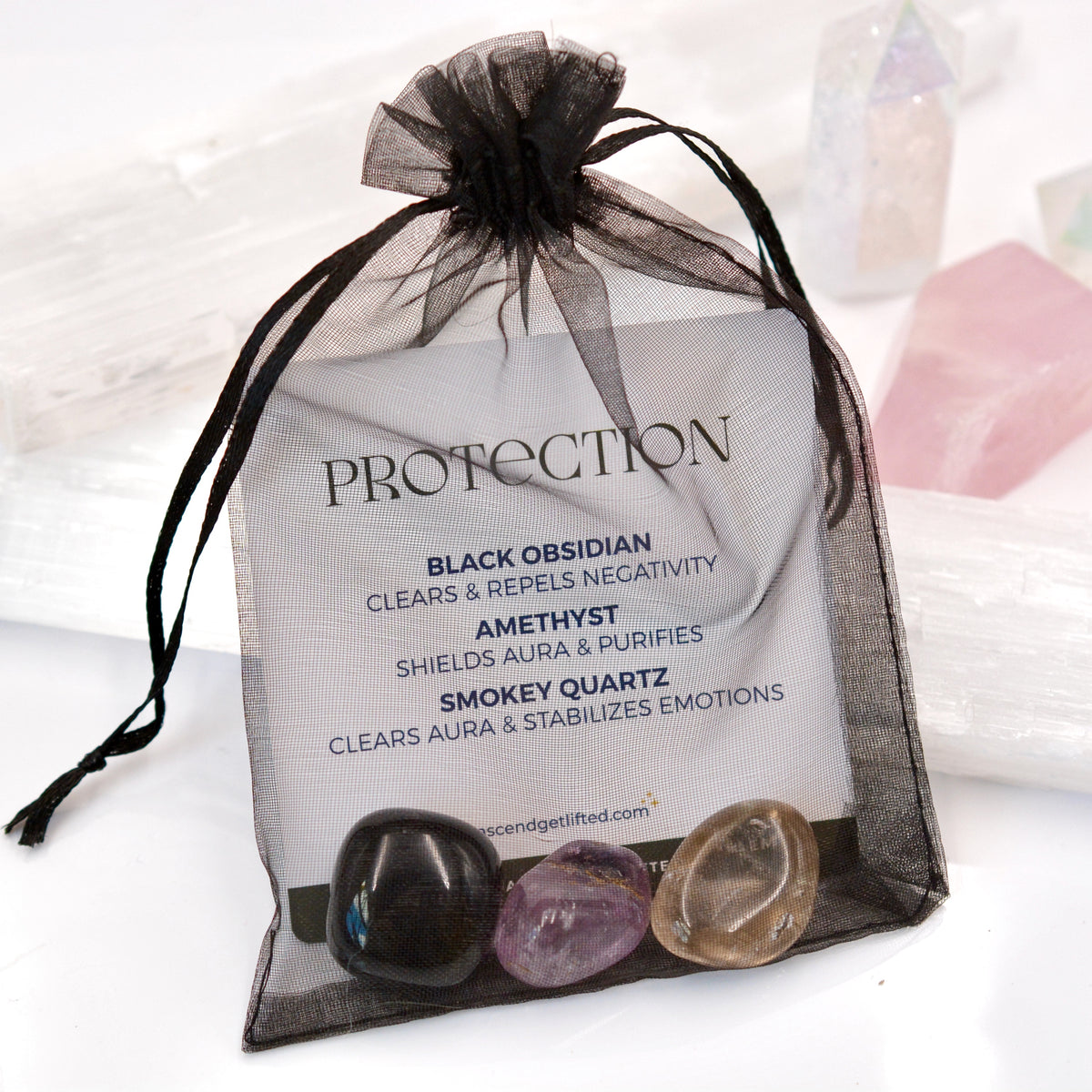 Intention Crystals Set - Protection | ASCEND