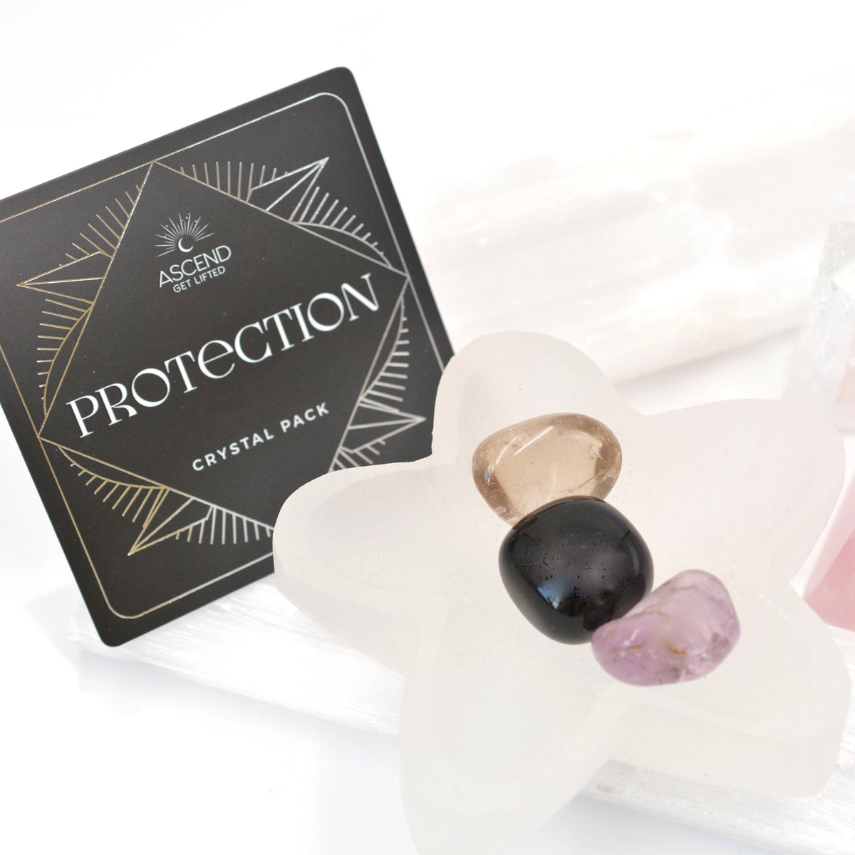 Intention Crystals Set - Protection | ASCEND