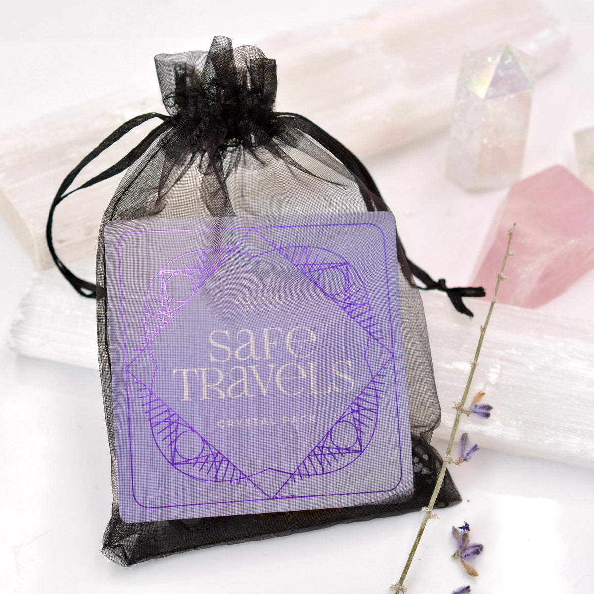 Intention Crystals Set - Safe Travels | Ascend Crystals Salem