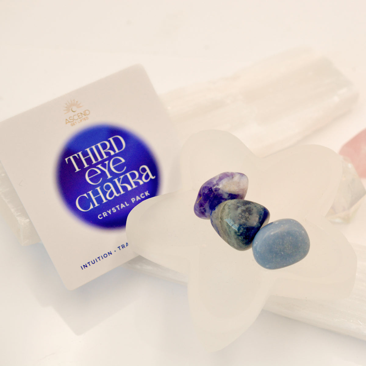Third Eye Chakra Crystal Set | ASCEND